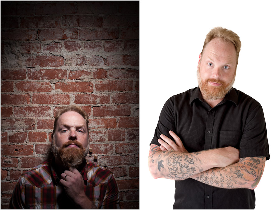 Mat Alano-Martin Comedian Headshots | Bloomington Promo Photography