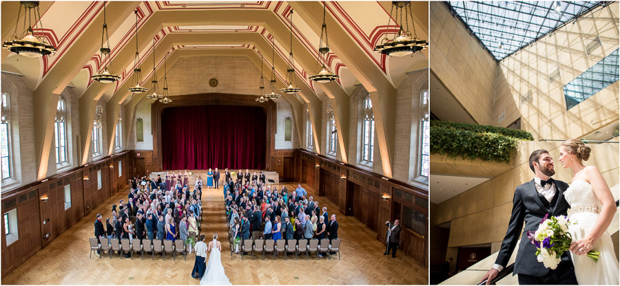 IU Alumni Hall Wedding Photos | Anna + Andrew!