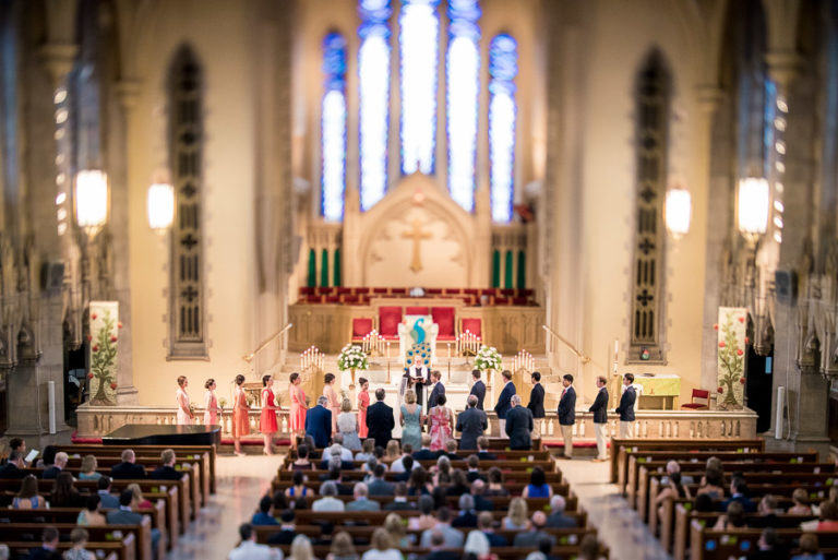 Reilly Room Wedding at Butler University - Janet + Mark